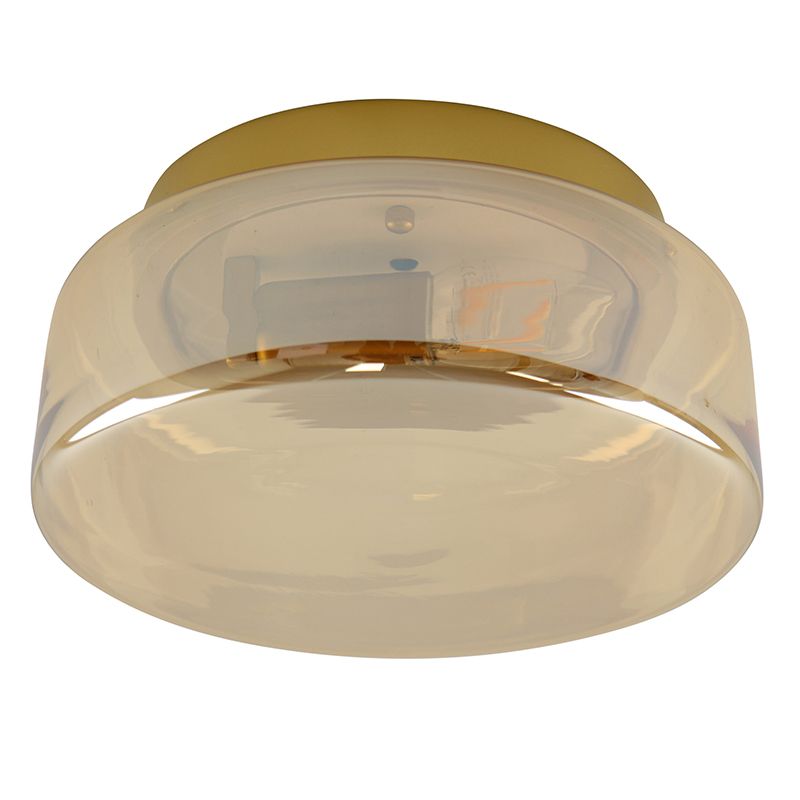 Design plafonnière amber, Byron | Lampgigant.nl