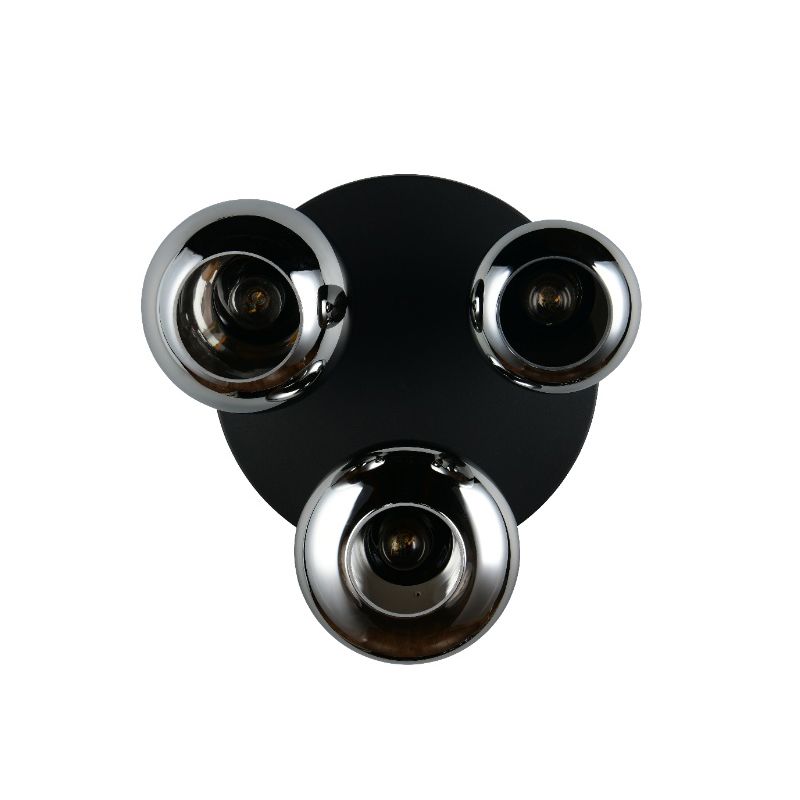 Zwarte plafondlamp design, Ervin | Lampgigant.nl