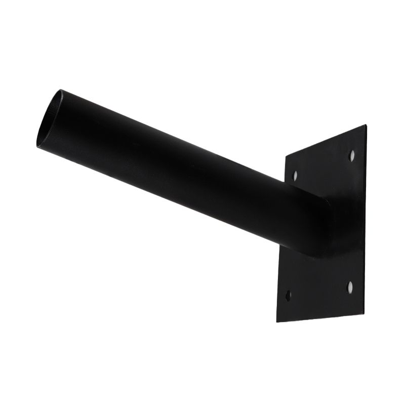 Zwarte Bisolux muursteun voor 90-150w straatverlichting | Lampgigant.nl