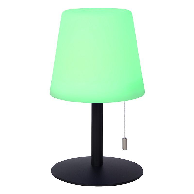 Witte oplaadbare buiten tafellamp modern, Rio, 1,8W, RGB LED, IP44, met ...