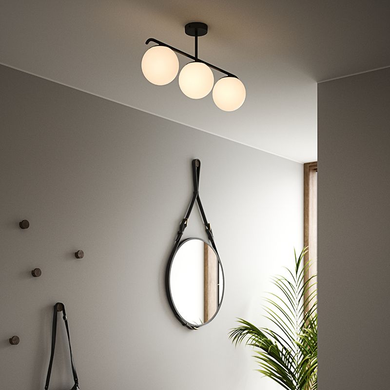 Zwarte plafondlamp design, Grant | Lampgigant.nl