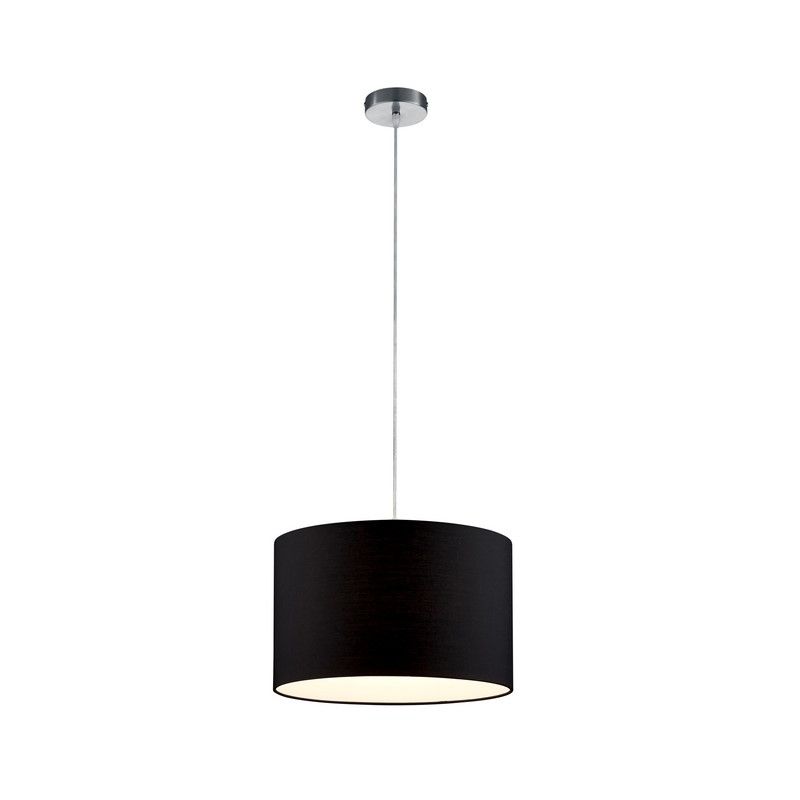 Zwarte hanglamp stof, Ledbury | Lampgigant.nl