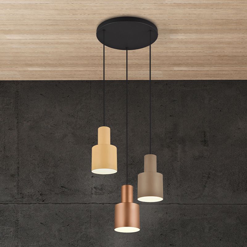 Taupe hanglamp modern, Amila | Lampgigant.nl