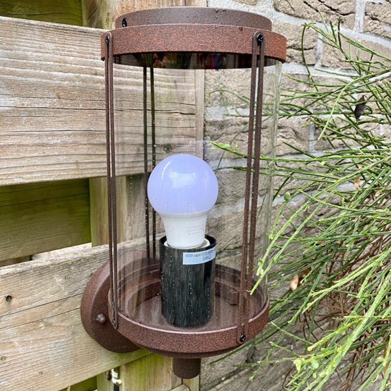 Industriële buitenlamp Sammy, Roestkleurig | Lampgigant.nl
