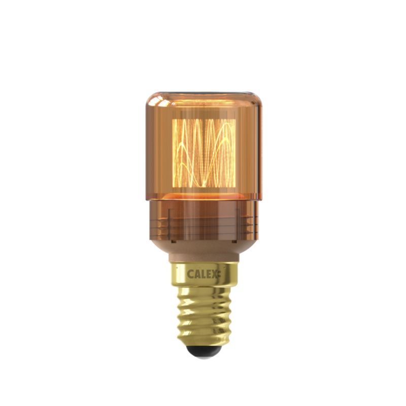 Dimbare Calex E14 schakelbord LED lamp amber, 2,3W, 1800K | Lampgigant.nl